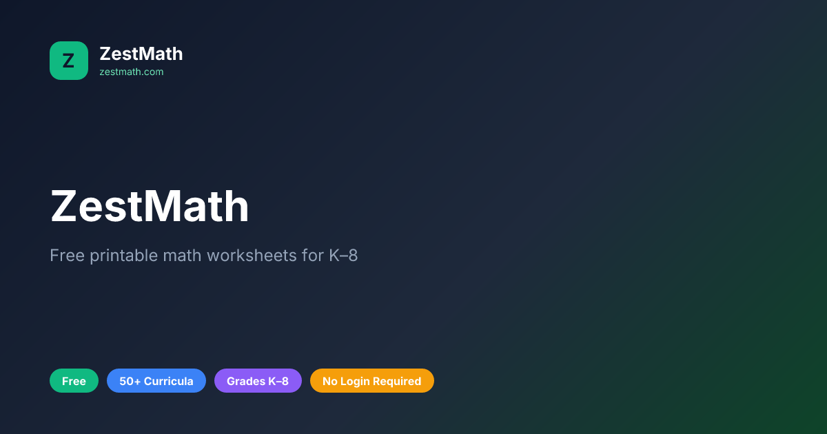 Keywords for Multiplication | Math Signal Words – ZestMath
